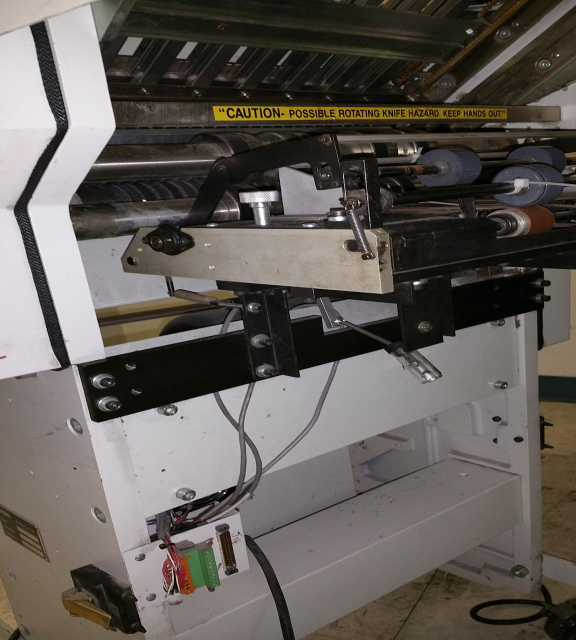 Lot #21: MBO B26-1-15/4 Inserter Paper Folder Accumulator - WireBids